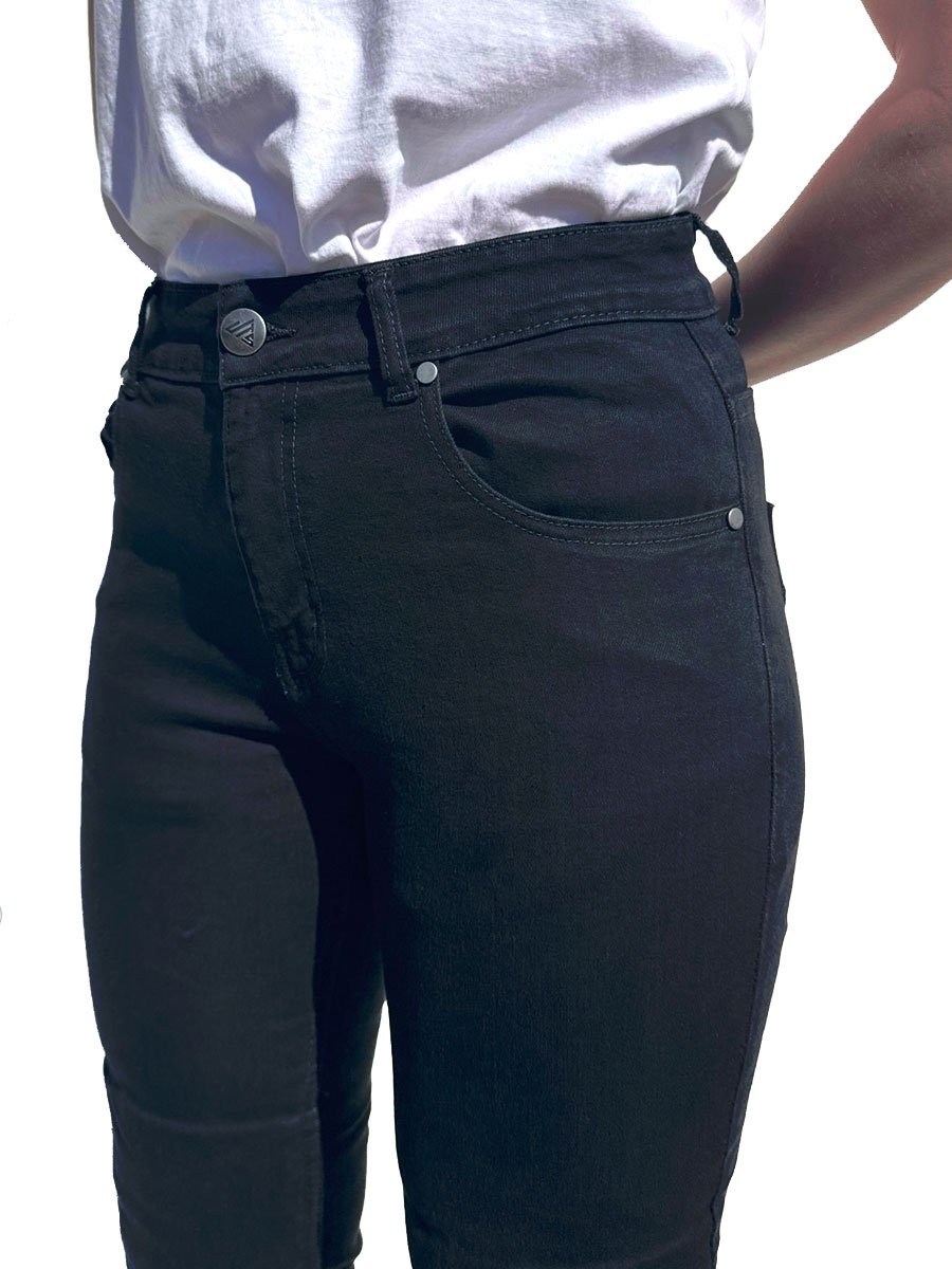 JTS Warrior Single Layer Stretch Ladies Motorcycle Jeans - JTS Biker ...