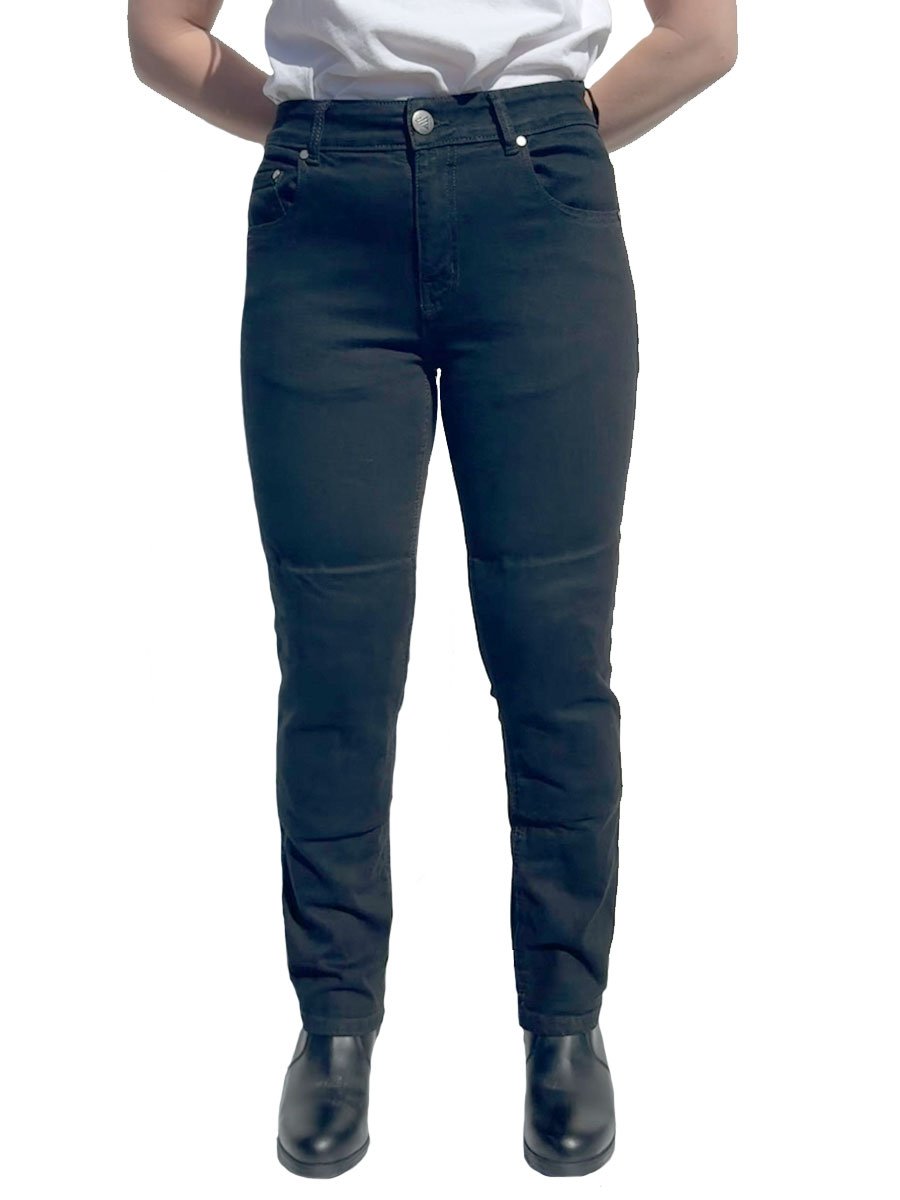 JTS Warrior Single Layer Stretch Ladies Motorcycle Jeans - JTS Biker ...