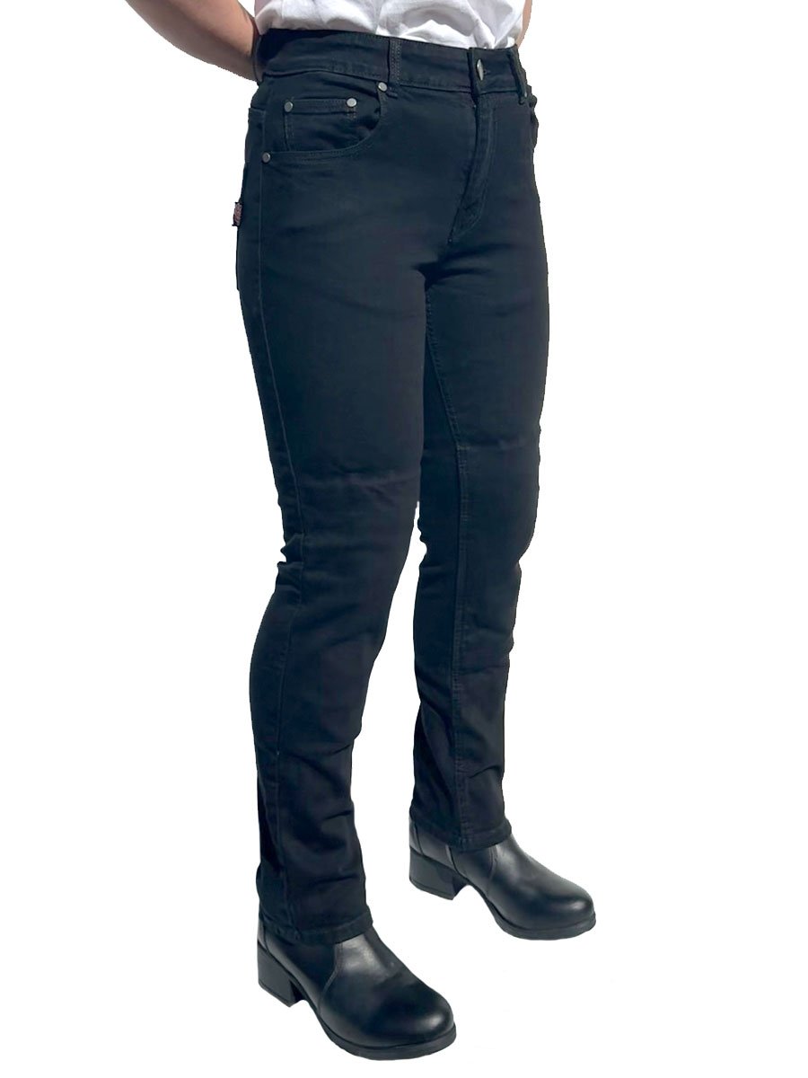 JTS Warrior Single Layer Stretch Ladies Motorcycle Jeans - JTS Biker ...