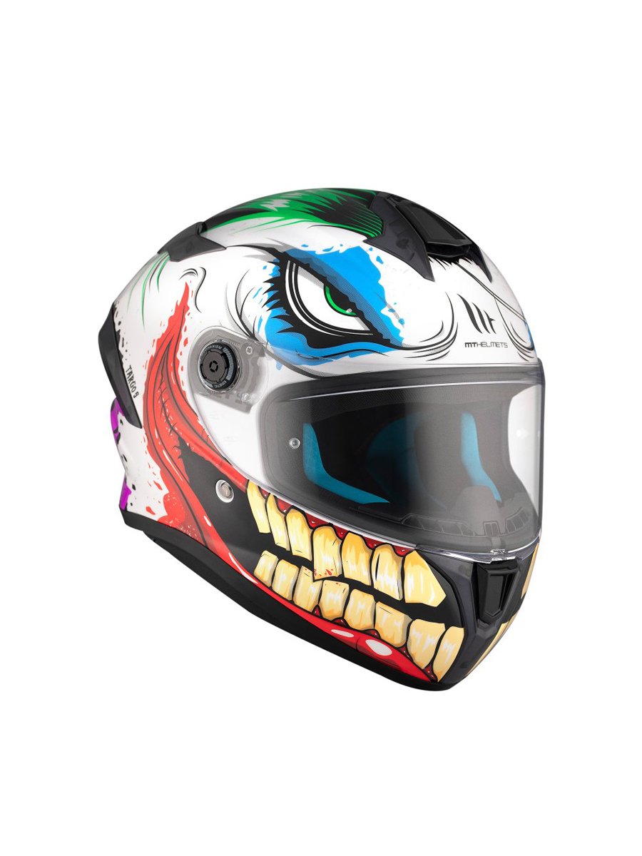 MT Targo S Joker Motorcycle Helmet - FREE UK DELIVERY & RETURNS ON ...