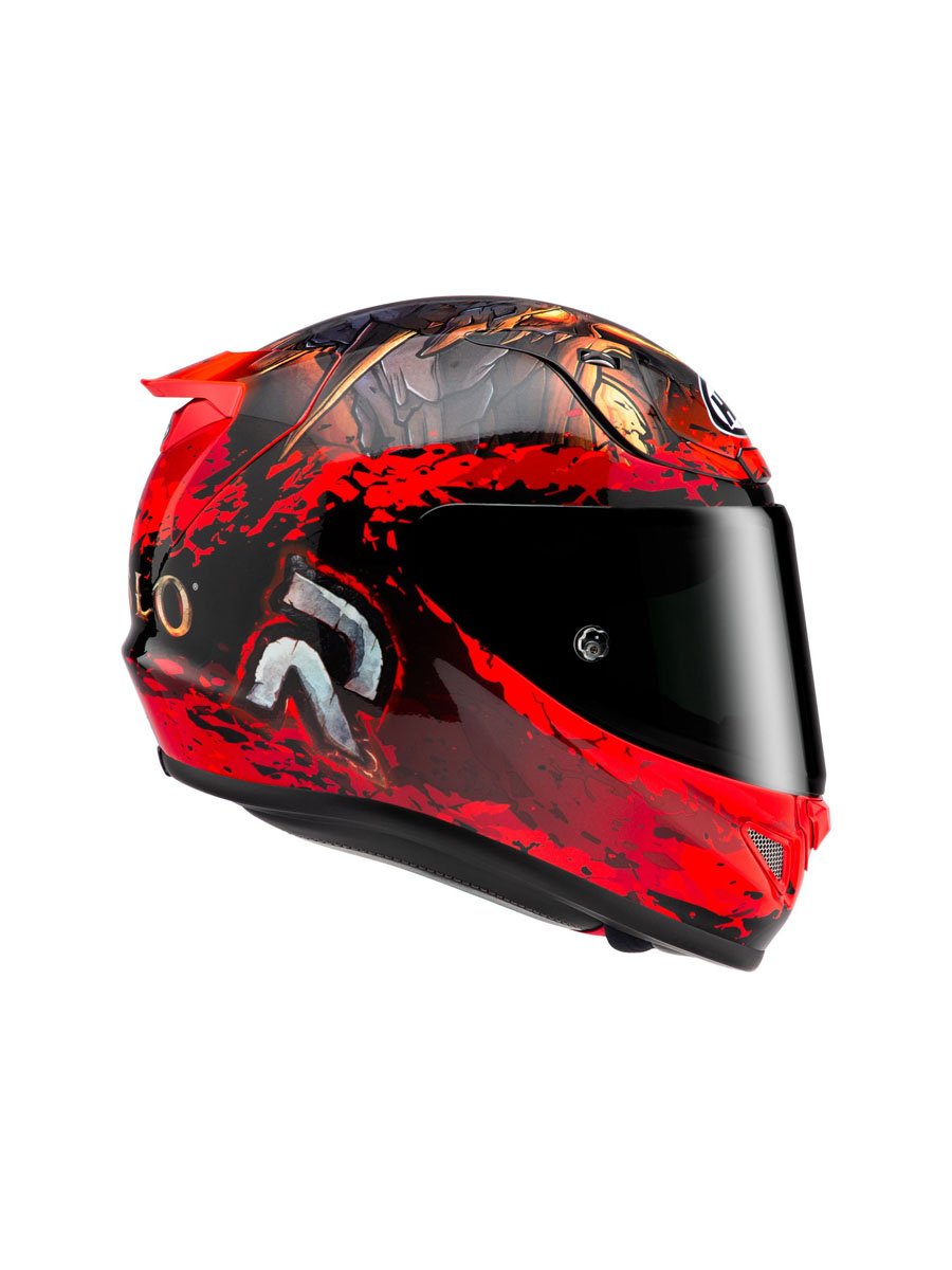 HJC RPHA 12 Diablo Blizzard Motorcycle Helmet - FREE UK DELIVERY ...