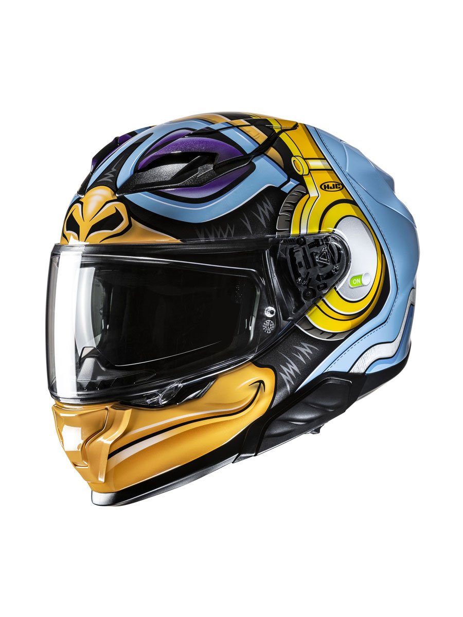 HJC F71 Monkey DJ Motorcycle Helmet - FREE UK DELIVERY & RETURNS ON ...