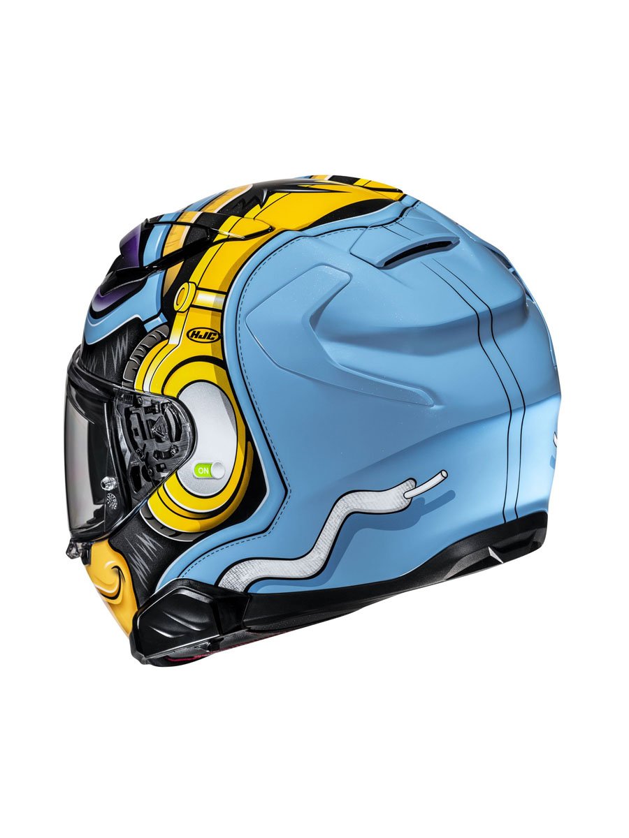 HJC F71 Monkey DJ Motorcycle Helmet - FREE UK DELIVERY & RETURNS ON ...