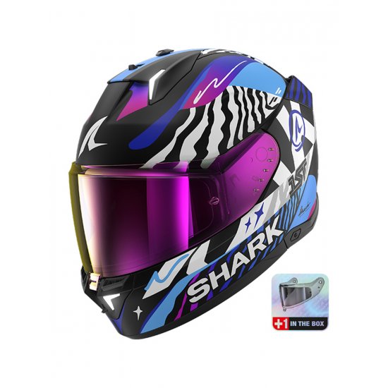 Shark Skwal I3 Speed-Fancy Motorcycle Helmet - FREE UK DELIVERY ...
