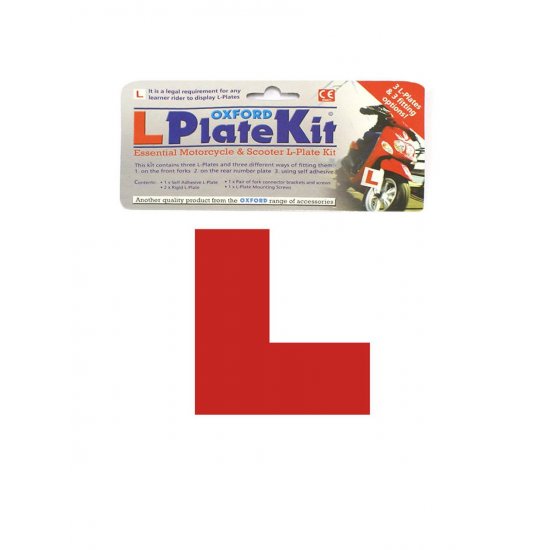 Oxford Motorcycle and Scooter L Plate Kit - ORDERS OVER £50 FREE UK ...